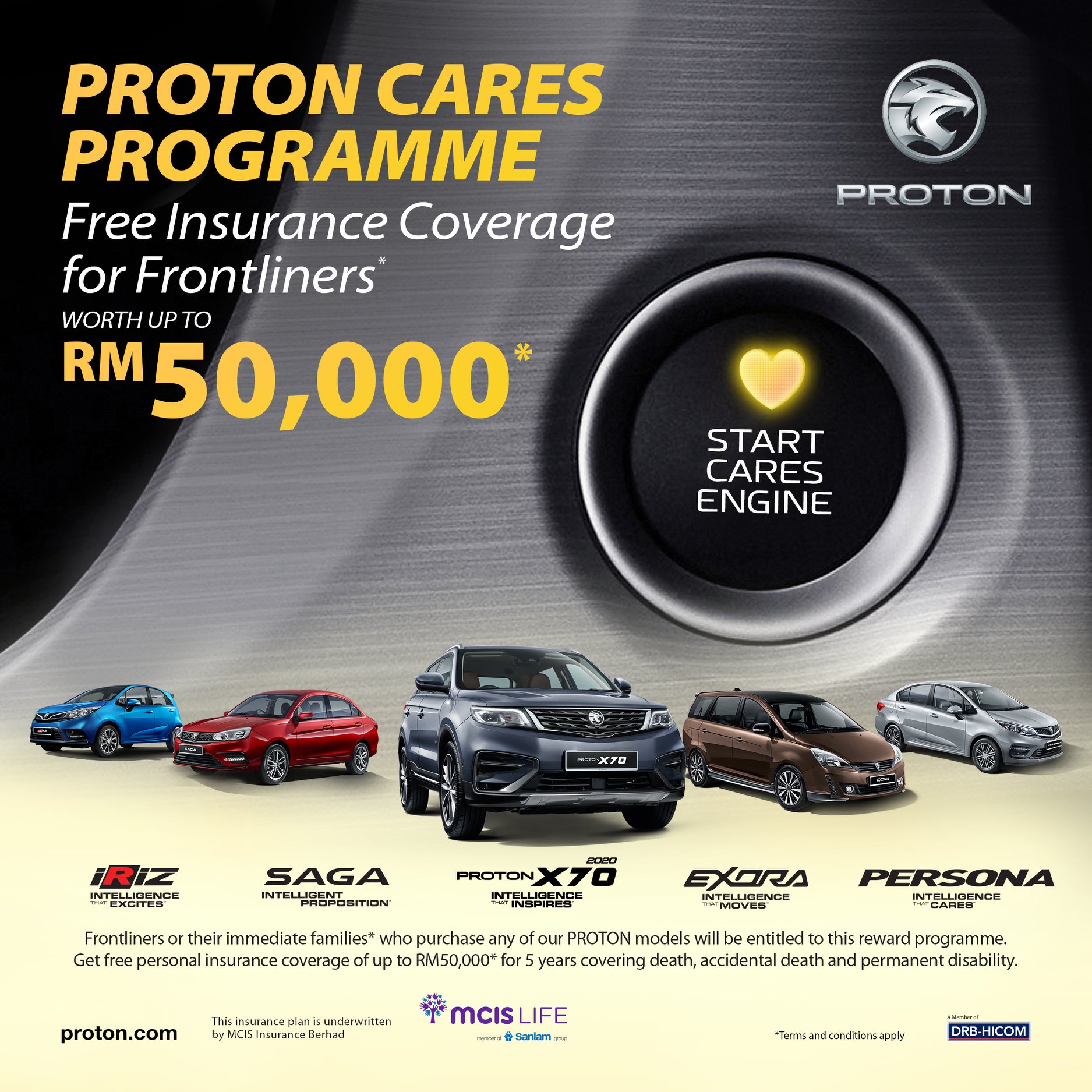 FRONTLINER REWARDS UP TO RM 50,000* – PROTON THE APPLE 4S BANGI